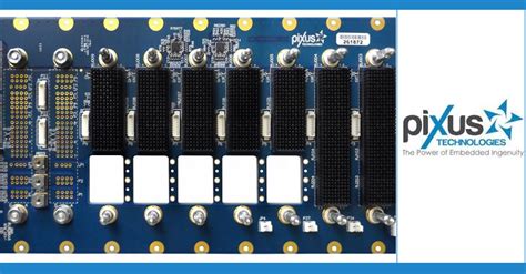 Pixus Introduces Sosa Aligned 3u And 6u Openvpx Backplanes