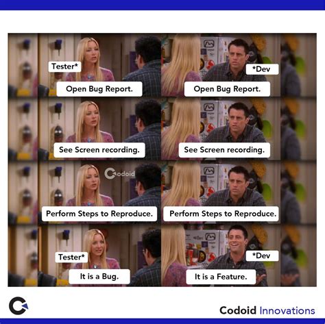 Softwarememes Itmemes Codingmemes Testersvsdevelopers