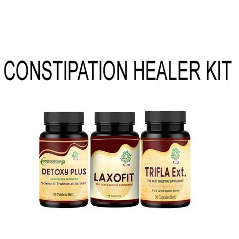 Herbal Ayurvedic Medicine For Constipation Constipation Healer Kit