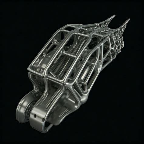 Lattice Optimized Aerospace Ribs Met3dp