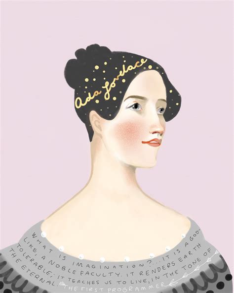 Ada Lovelace Portrait Commission On Behance