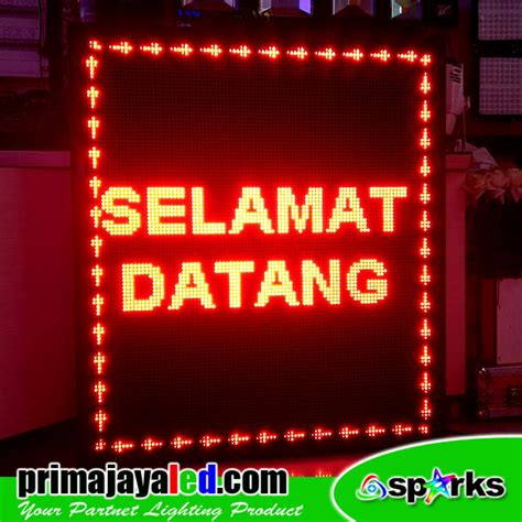Led Display Teks X Cm Prima Jaya Led