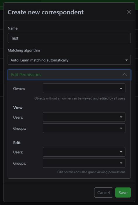 Bug Owner Of New Correspondent Is Automatically Set By Backend