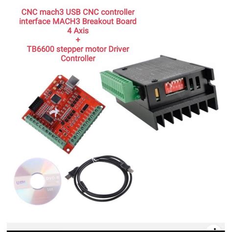 Jual Cnc Mach3 Usb Cnc Controller Dan Tb6600 Stepper Motor Driver Controller Shopee Indonesia