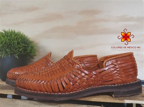 Mexican Leather Shoes Men Handmade Shoes For Men Formal Etsy