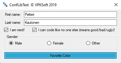 ConfLib VPKSoft