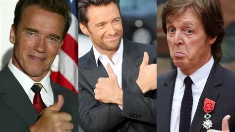 Celebrities Caught With Their Thumbs Up