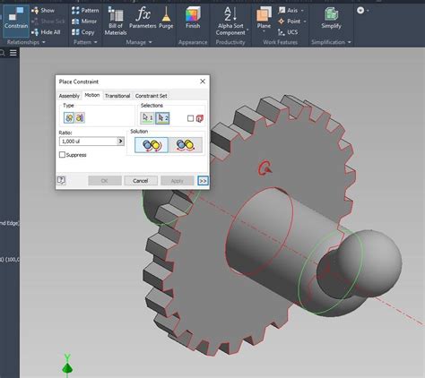 constraint grabcad groups