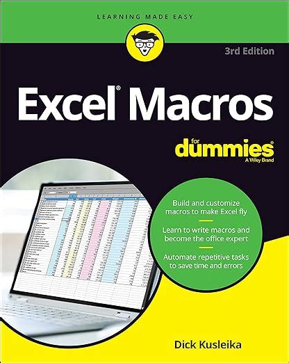 Excel Macros For Dummies 3rd Edition Ravi Book Company