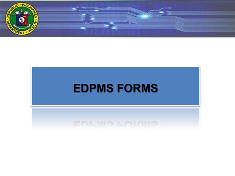 Edpms Overview Pptx