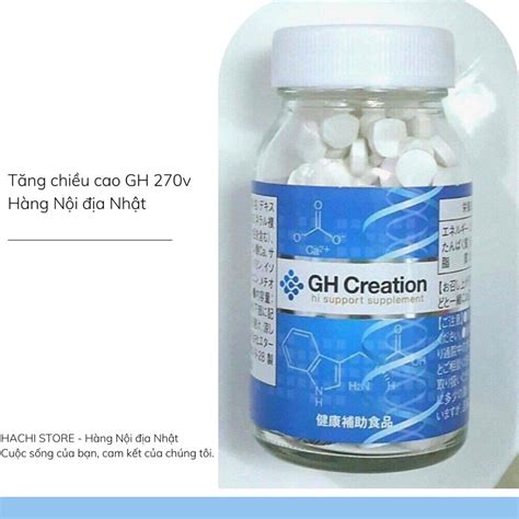 Chính hãng Bổ trợ phát triển chiều cao GH Nhật Bản Shopee Việt Nam