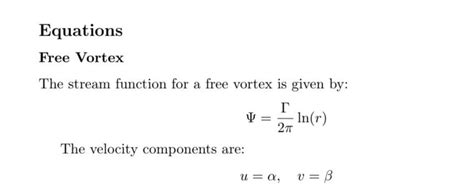 Solved α and β derive stream function and once the Chegg com