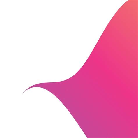 Premium Vector Abstract Curve Shape Pink Wave Shapes