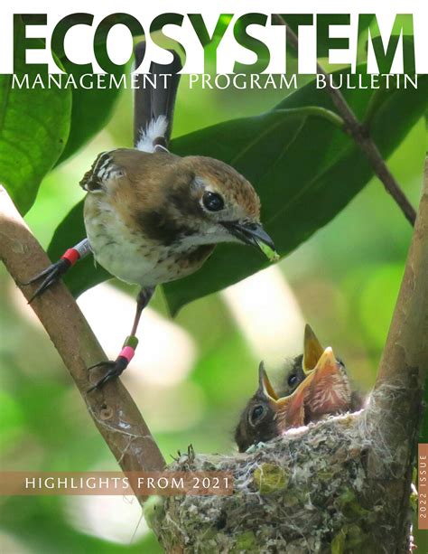Ecosystem Management Program Bulletin 2021 2022 By Ecosystem Management