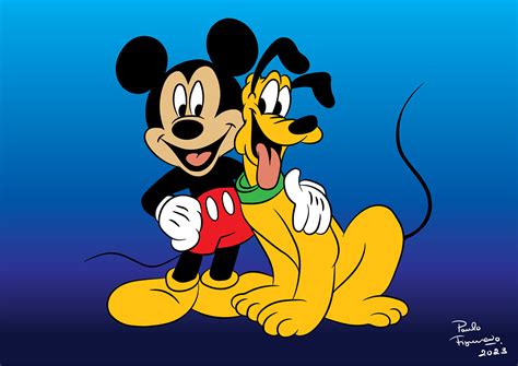 Pluto Wallpaper Mickey Mouse