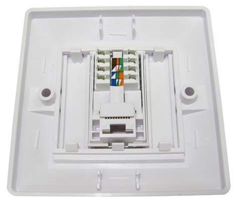 Single Cat6 Faceplate W Module UT 899041 Novatech