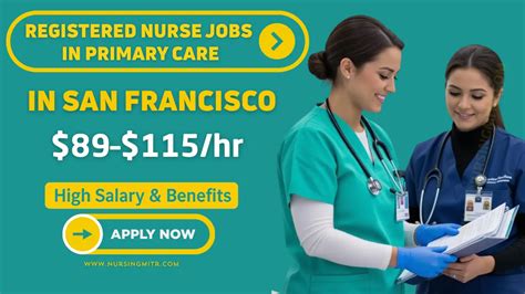 High Paying Registered Nurse Job In Primary Care At Ucsf 115 Hr