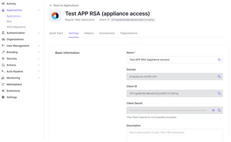 Configuring OAuth For The Appliance API Anapaya Knowledge Base Documentation