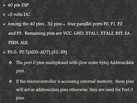 Intel 8051 Pin Description Pdf
