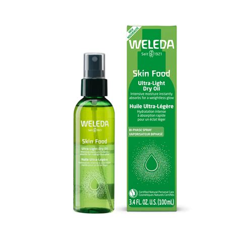 Weleda Skin Food Ultra Light Dry Oil Light Body Mist Fiddleheads