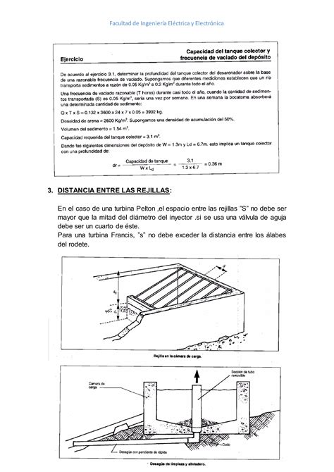 Diseño Y Calculo De Un Desarenador Docx