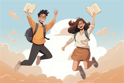 开心插画人物素材 开心插画人物模板 开心插画人物图片高速下载 设图网