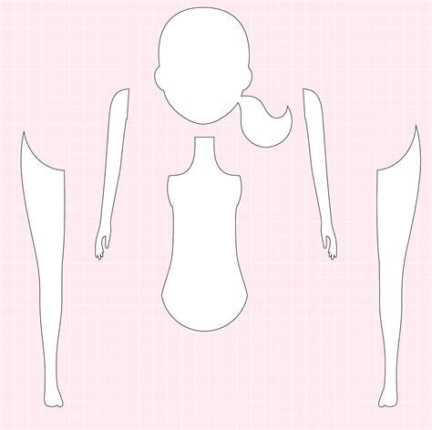 Beginner Easy Printable Rag Doll Patterns