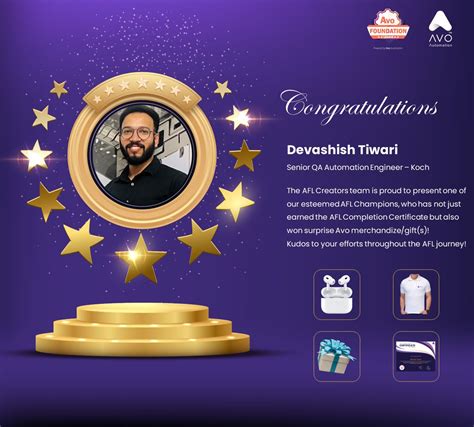 Afl Avofoundationleague Automationtesting Avoassure Avoautomation… Asha S