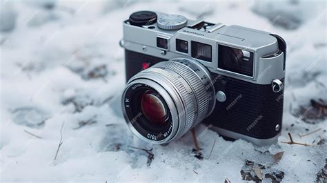 A Classic Polaroid Instant Camera Background Premium Ai Generated Image