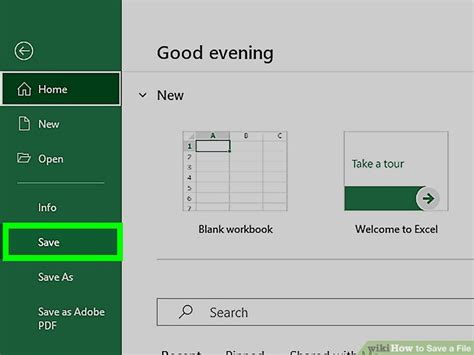 How To Save A File Steps With Pictures WikiHow