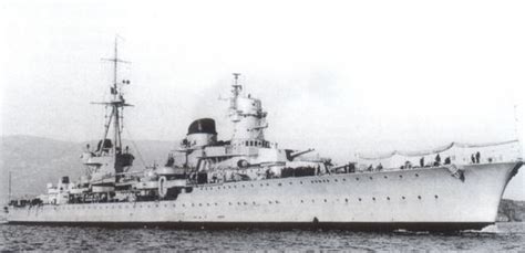 Raimondo Montecuccoli Was A Condottieri Class Light Cruiser Serving With The Italian Regia