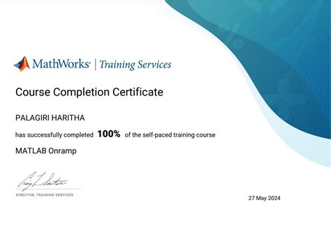 Palagiri Haritha On Linkedin Matlab Mathworks