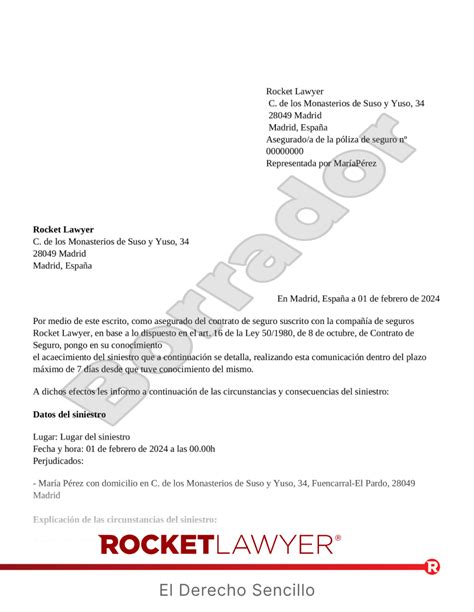 Formato De Carta De Reclamo Comercial