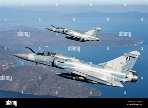 Hellenic Air Force Mirage 2000 Multirole Fighter With Snecma M53 P2