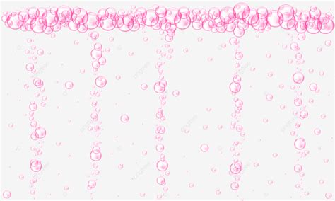 Pink Bubbles Stream Bubble Water Drop Sparkle Sparkling Png And