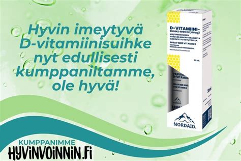 D Vitamiini Paras Suositus Hyödyt Tarve Puute Lähteet Ruoka 💜
