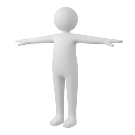 Stickman 3d Model Turbosquid 2291324