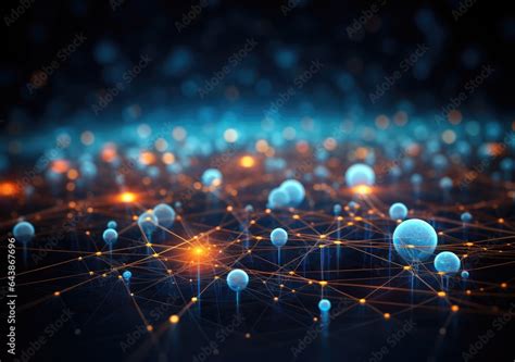 Quantum Abstract Technology Background Hardware Quantum Form Future