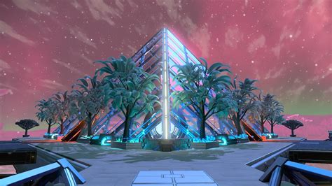 How To Make Perfect Three Sided Pyramids Using Cuboids Or Square Tiles No Mans Sky Youtube