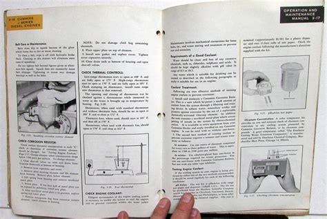 1959 Cummins J Series Diesel Engines Owners Operation And Maintenance Manual