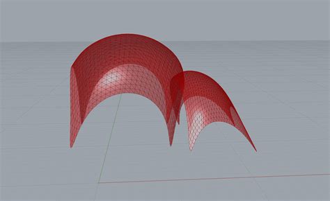 Kangaroo Collision Between Two Solved Meshes Kangaroo McNeel Forum