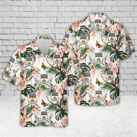 Us Army Infantry Airborne Ranger Paratrooper Hawaiian Shirt Merch Gears