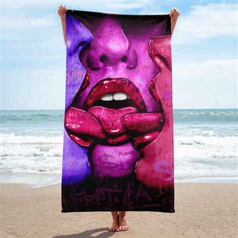 3 Way Erotica Beach Towel Rebhorn Design