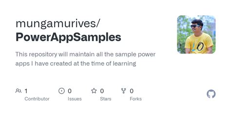 GitHub Mungamurives PowerAppSamples This Repository Will Maintain All The Sample Power Apps I