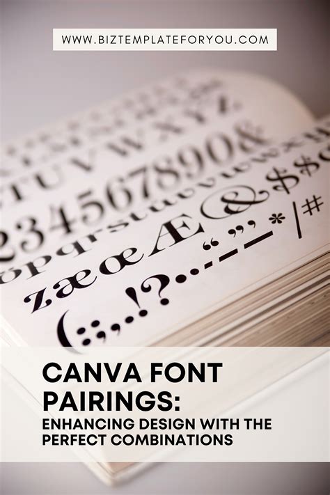 Canva Font Pairings Enhancing Design With The Perfect Combinations