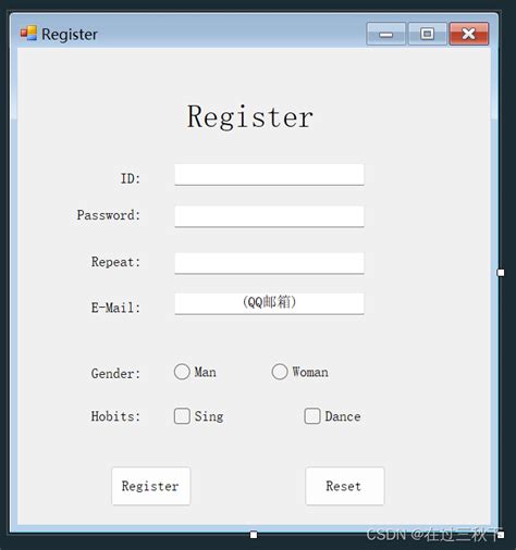 C连接数据库实现登录注册功能c用户注册完整程序代码 Csdn博客 C连接数据库实现登录注册功能c用户注册完整程序代码 Csdn博客