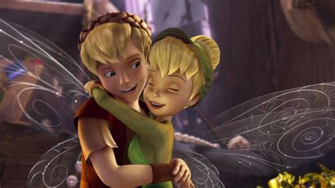 Tinkerbell And Friends Hug Her