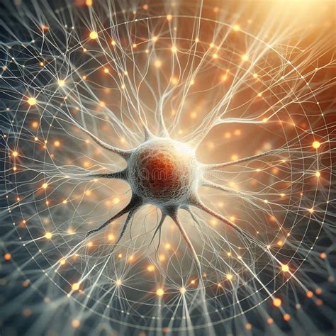 Ai Generated Illustration Of An Abstract Neural Network Showcasing