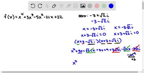in exercises 55 62 use the given zero to find all the zeros of the