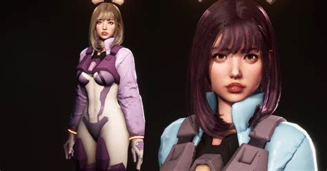 F2 Cyber Bunny Luna Hdrp Urp 3d Characters Unity Asset Store